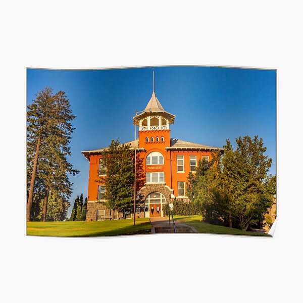 "The Douglas County, Washington, Court House" Poster for Sale by ...