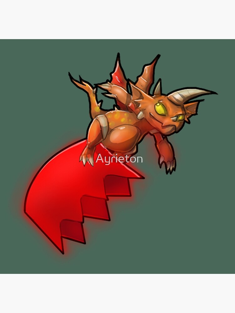 "Dragon Impling Party Hat" Art Board Print for Sale by Ayrieton | Redbubble