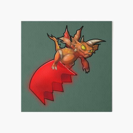 "Dragon Impling Party Hat" Art Board Print for Sale by Ayrieton | Redbubble