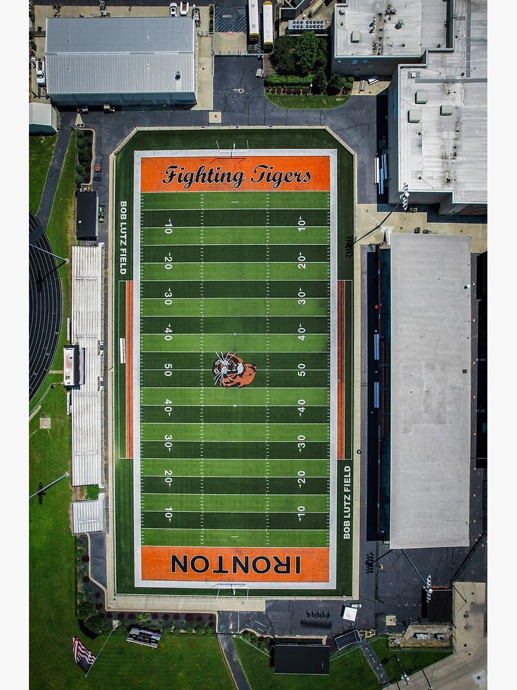 "Ironton Football Field Top Down" Poster for Sale by martymctoofly ...