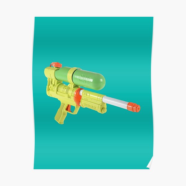 "Super Soaker" Poster by Double-Ghost | Redbubble