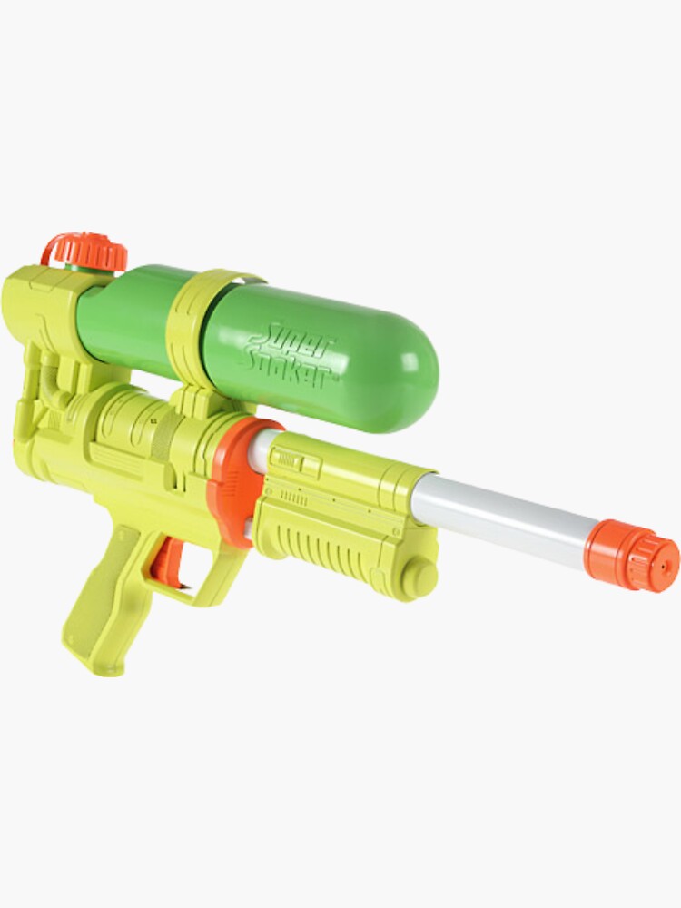 "Super Soaker" Sticker for Sale by Double-Ghost | Redbubble