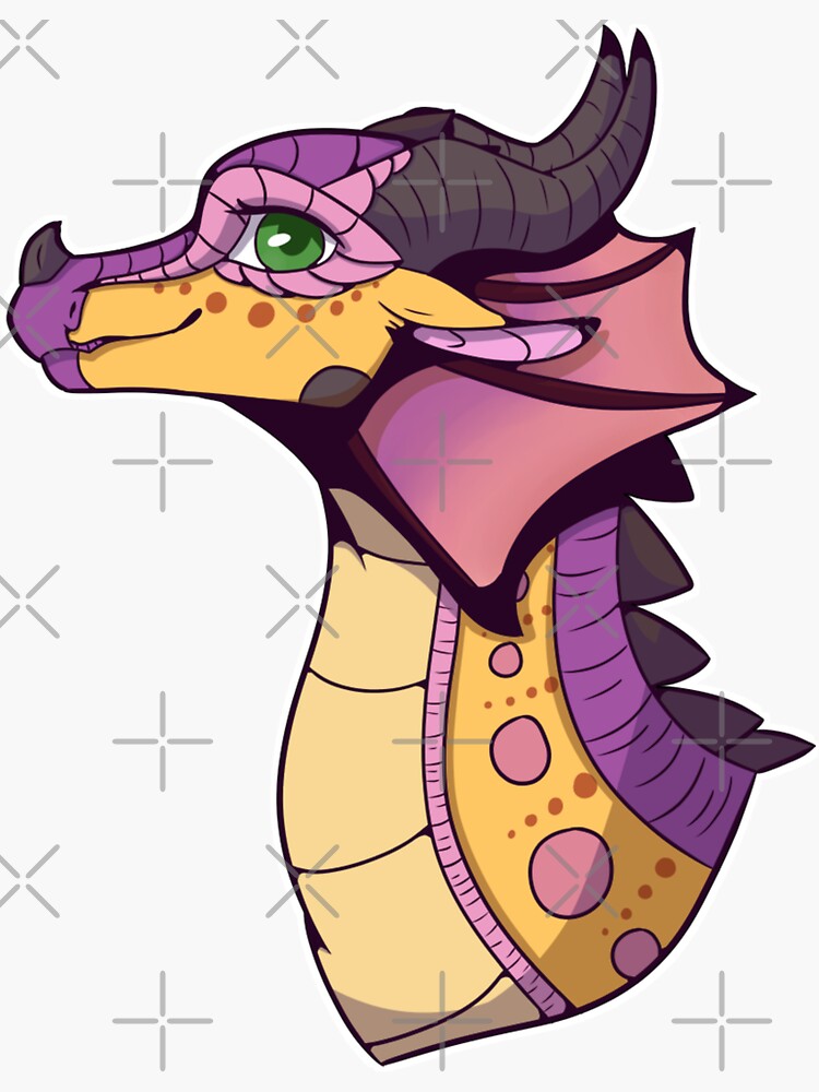 "Wings Of Fire Chibi" Sticker for Sale by Creationcorp | Redbubble