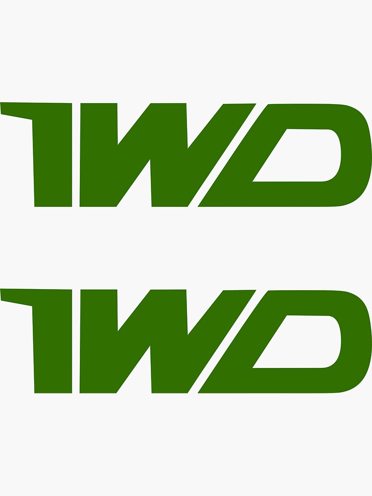 "1WD Sticker Pack - Forest Green" Sticker for Sale by ExpertsOnly ...