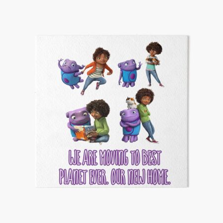 "Dreamworks home quotes" Art Board Print by Hr29 | Redbubble