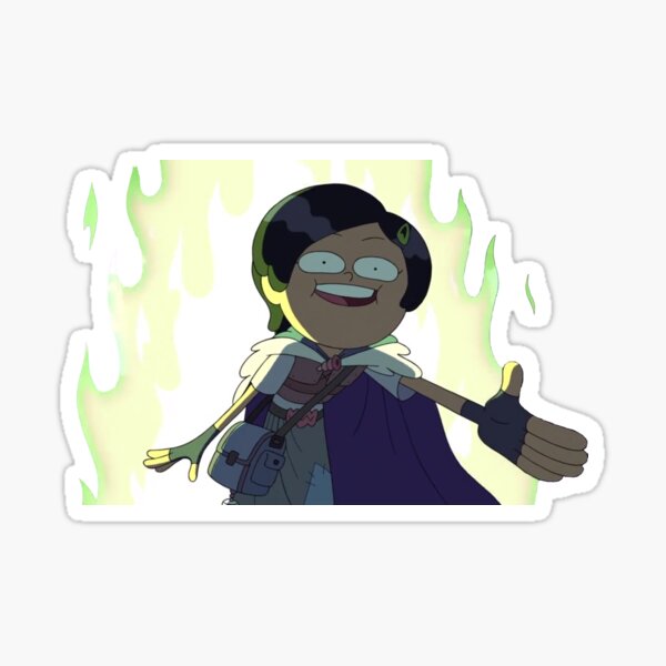 "Amphibia - Hi, I'm Marcy!" Sticker by Joader | Redbubble