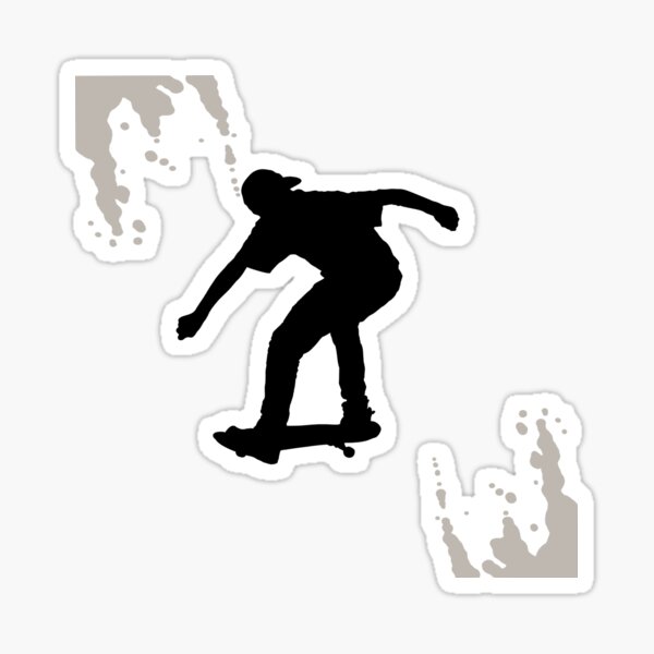 "skater boy" Sticker for Sale by AlphaRealm | Redbubble