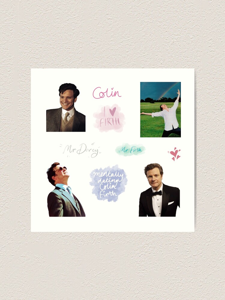 "Colin Firth Set 2" Art Print for Sale by bethanderson | Redbubble
