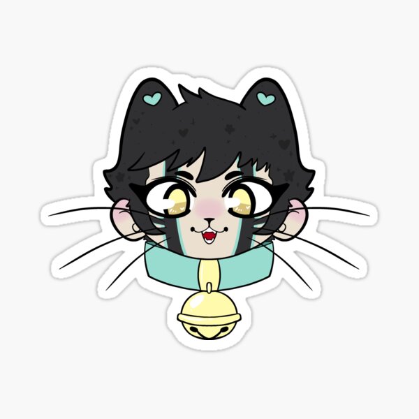 "Demi-Cat" Sticker for Sale by gummycarrots | Redbubble