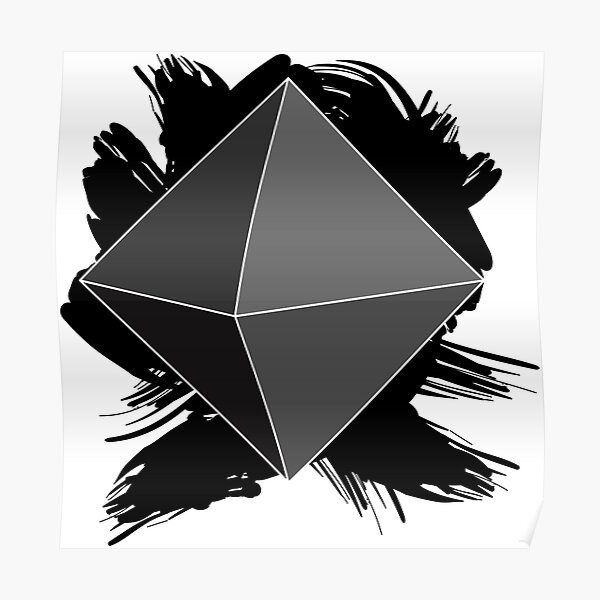 "2D 3D rhombus" Poster for Sale by felip | Redbubble