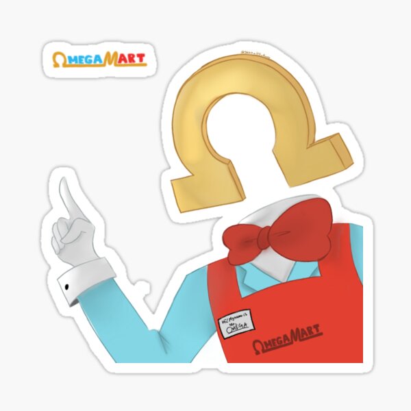 "Mr. Omega " Sticker for Sale by Kuro-aku518 | Redbubble