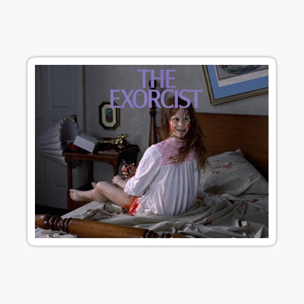"The Exorcist" Sticker for Sale by svampwolf | Redbubble