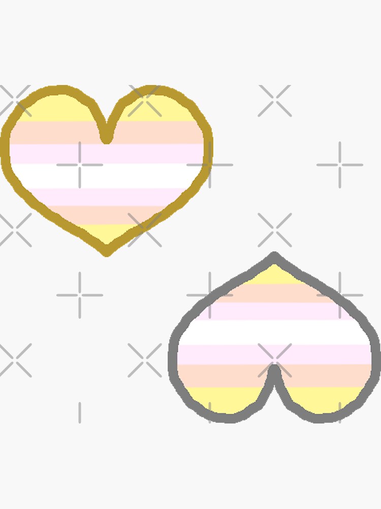 "Pangender Pride Heart" Sticker for Sale by Roxzania | Redbubble