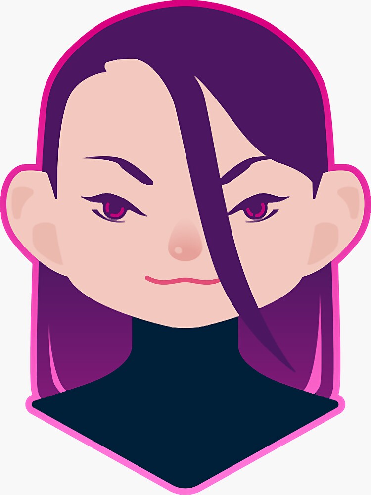 "Psylocke " Sticker for Sale by TarwaterUri | Redbubble