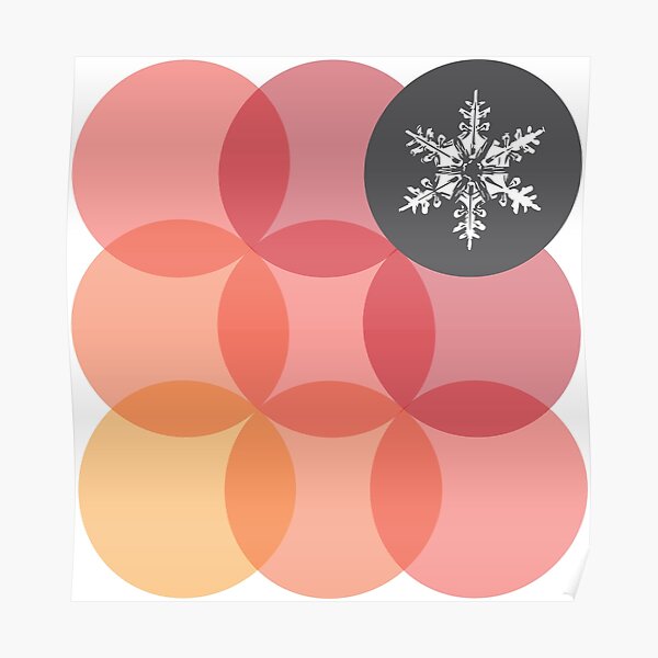 "flake" Poster for Sale by luisj | Redbubble