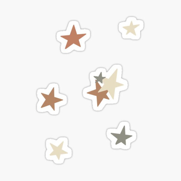 "Aesthetic Stars" Sticker for Sale by Abbygcarter | Redbubble