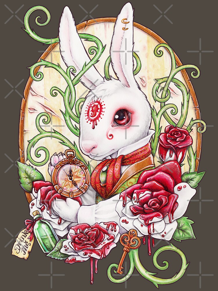 "Rabbit Hole" Essential T-Shirt for Sale by medusadollmaker | Redbubble