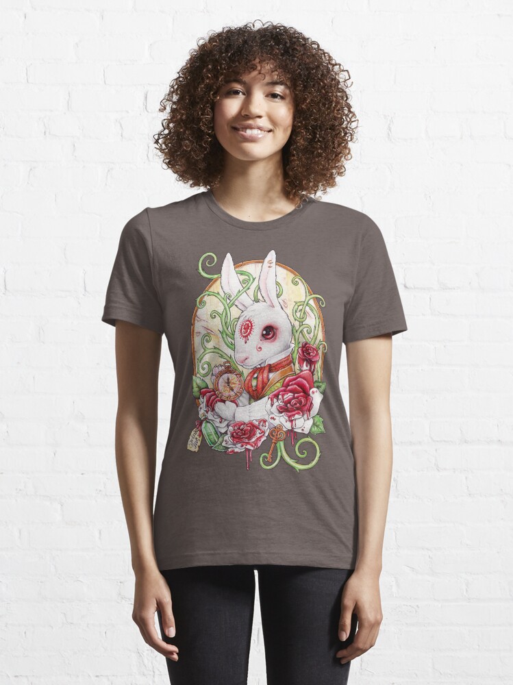 "Rabbit Hole" T-shirt for Sale by medusadollmaker | Redbubble | rabbit ...