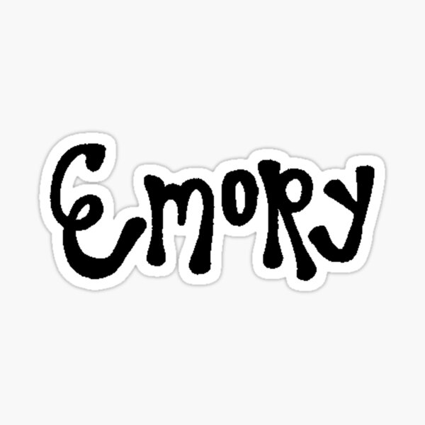 "Emory" Sticker by alexavec | Redbubble