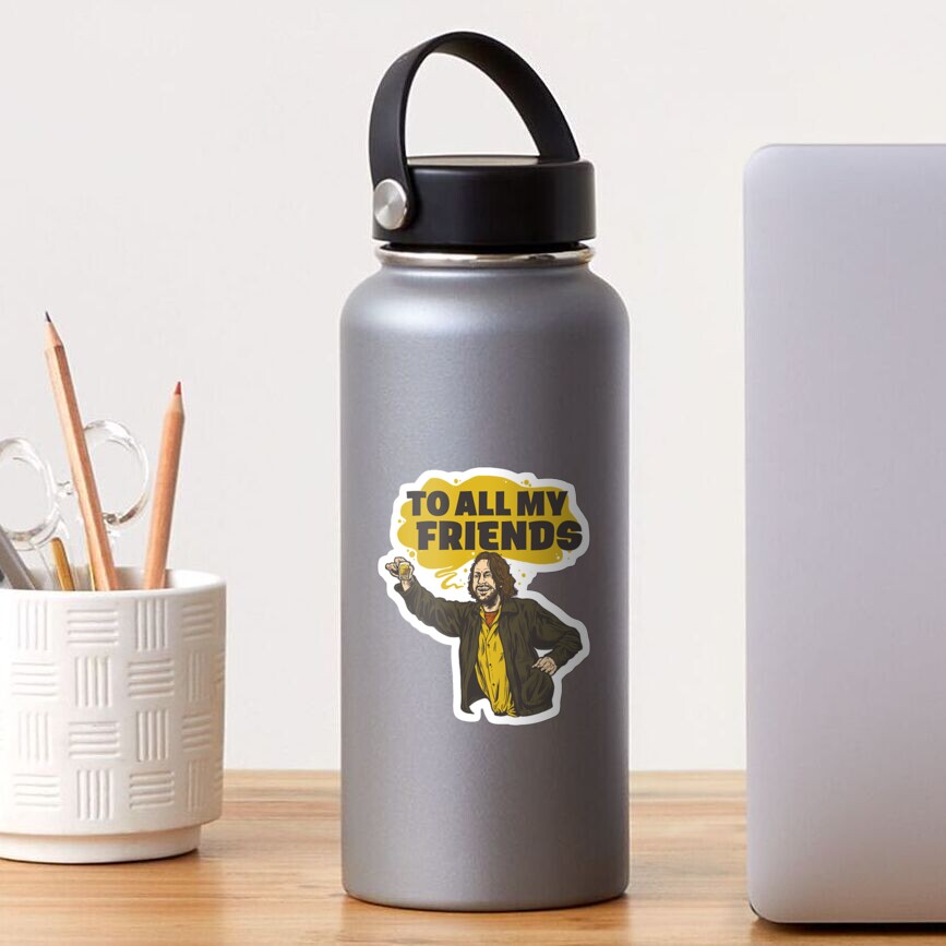 "Barfly: To All My Friends " Sticker for Sale by Marggaret7 | Redbubble