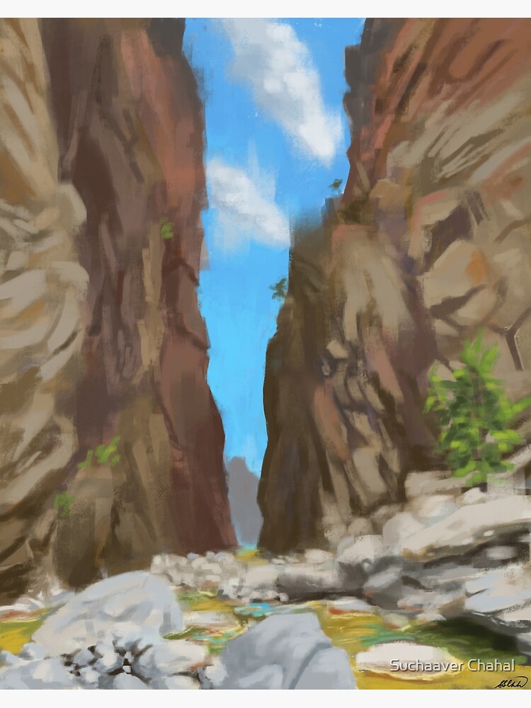 "Samaria Gorge" Poster by minifigmaster | Redbubble