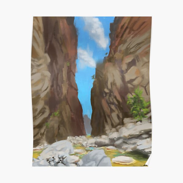 "Samaria Gorge" Poster by minifigmaster | Redbubble