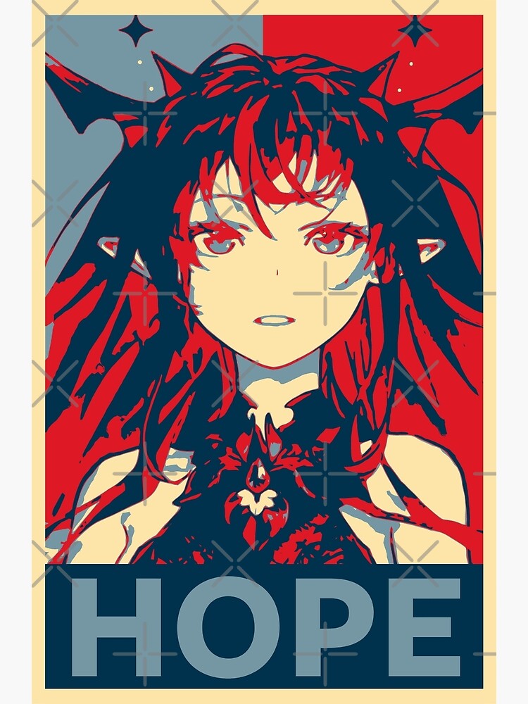 "Hololive EN IRyS HOPE Poster" Poster von UDTee | Redbubble
