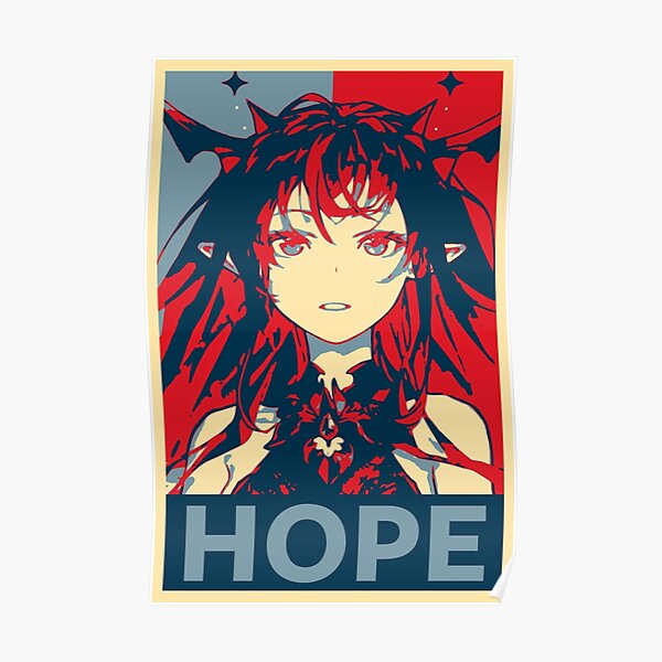 "Hololive EN IRyS HOPE Poster" Poster von UDTee | Redbubble