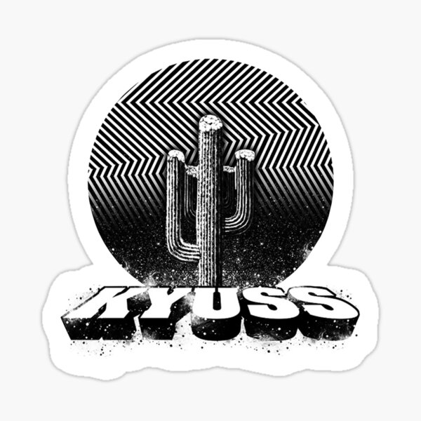 "Kyuss" Sticker for Sale by ☼Laughing Bones☾ | Redbubble