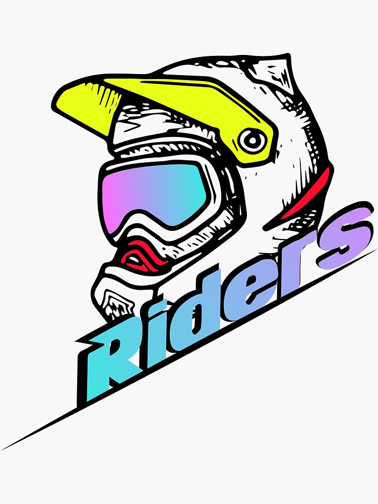 "Bick Riders" Sticker for Sale by SLDDesign | Redbubble