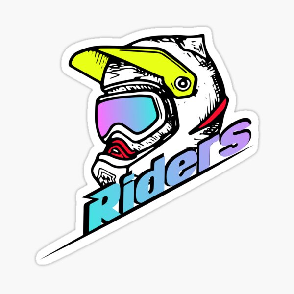 "Bick Riders" Sticker for Sale by SLDDesign | Redbubble