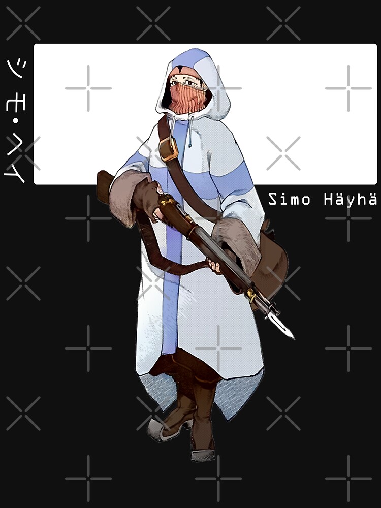 "Record Of Ragnarok - Simo Häyhä" T-shirt for Sale by CowardlyDogCute ...