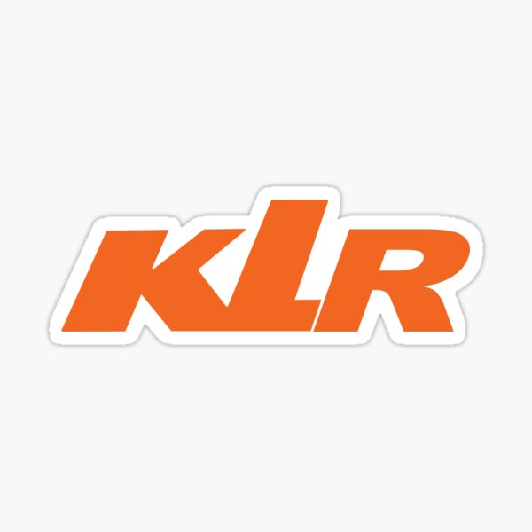"KLR Shirt" Sticker for Sale by TheScrambler | Redbubble