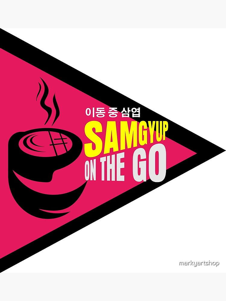 "SAMGYUP ON THE GO - KOREAN RESTO LOGO BRANDING" Photographic Print by ...