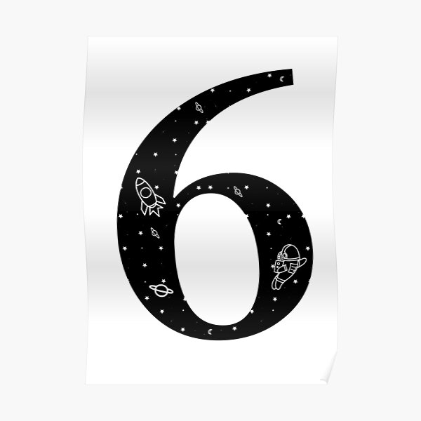 "Space number 6" Poster by galax-C | Redbubble