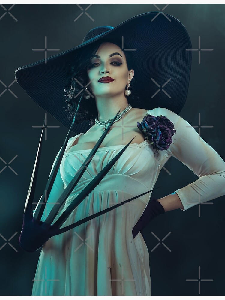 "Lady dimitrescu" Art Print by Nookzi96 | Redbubble