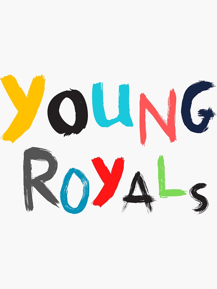 "Young Royals" Sticker for Sale by Simple and Rare | Redbubble