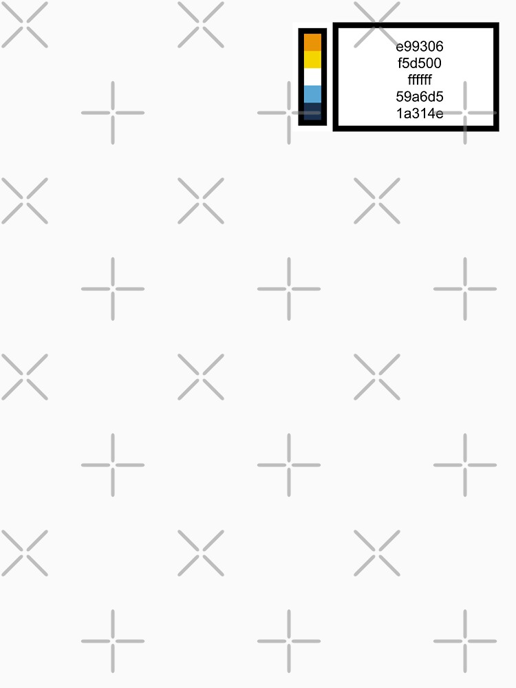 "(unofficial) AroAce flag hex color palette" T-shirt by TeaM74 ...