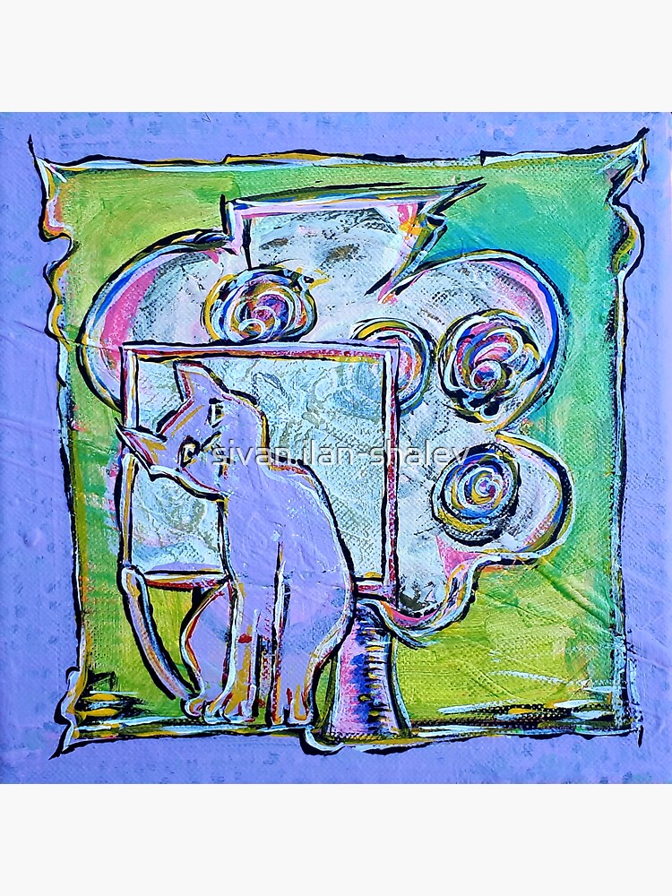 "I WONDER" Sticker for Sale by sivanilan | Redbubble