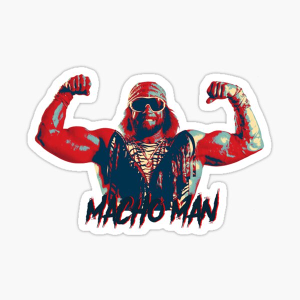 Macho Man Randy Savage Stickers | Redbubble
