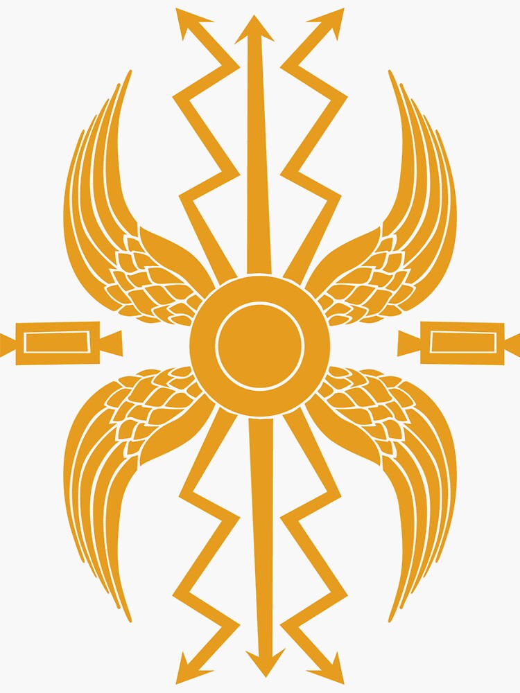 "Scutum - Roman Shield" Sticker by PabloUria | Redbubble
