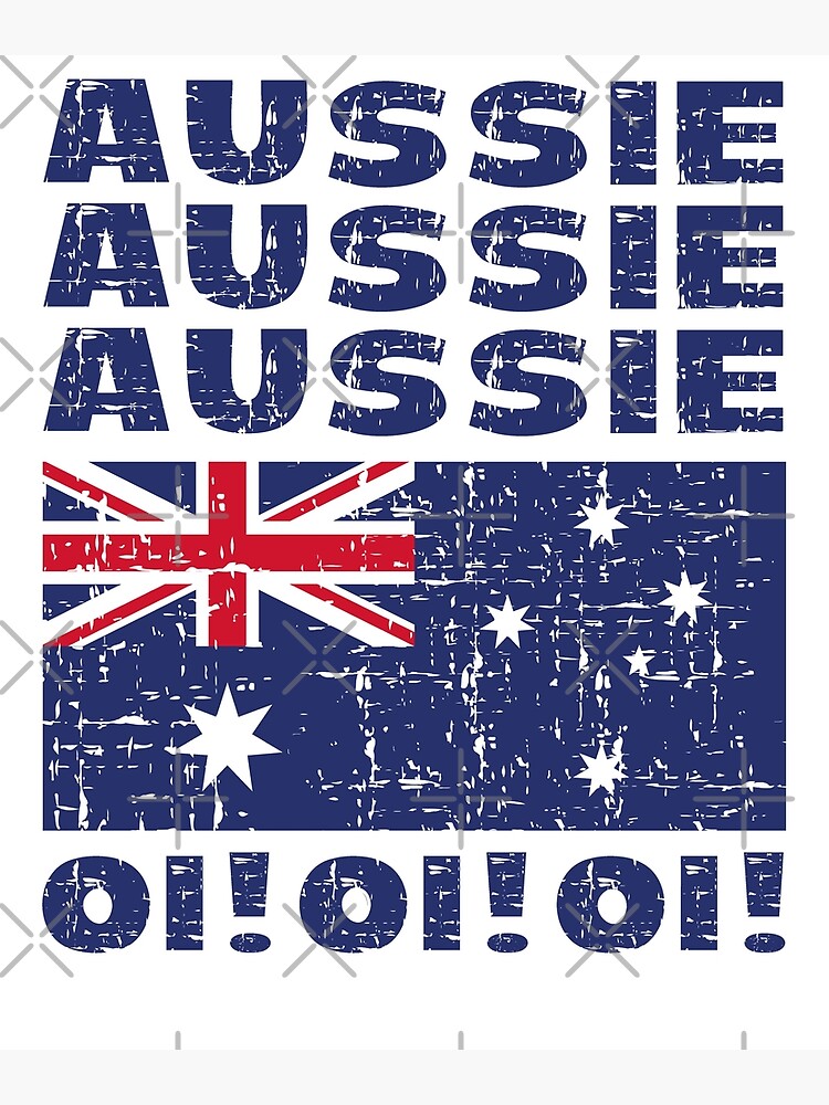 "Australian Team Chant - Aussie Aussie Aussie, Oi Oi Oi " Poster for ...
