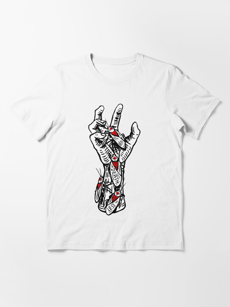 "deathless" T-shirt for Sale by Absurditeaten | Redbubble | hand t ...