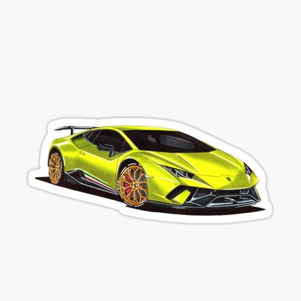 "Italian exclusive hypercar" Sticker for Sale by 23ARTS | Redbubble
