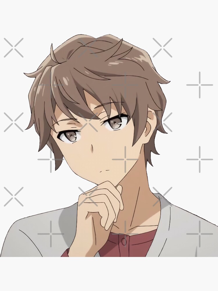 "Sakuta Azusagawa" Sticker by B4zM | Redbubble