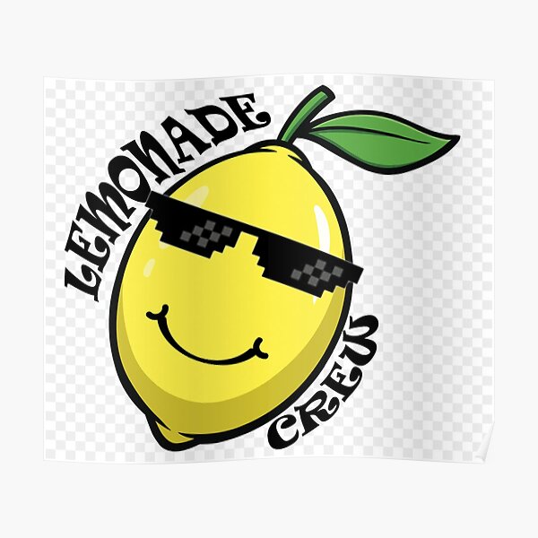 "Lemonade Crew Cool Design" Poster for Sale by Patilanmol | Redbubble