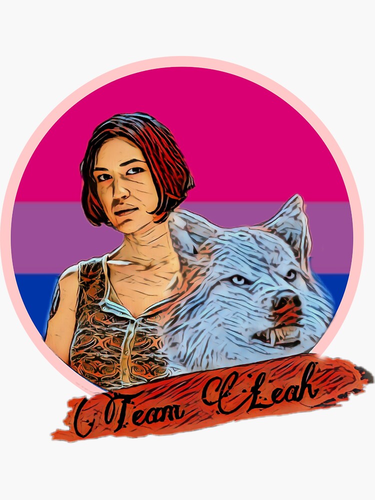 "Team Leah" Sticker for Sale by GayMemeDepot | Redbubble
