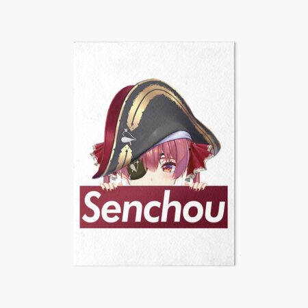 "Houshou Marine Senchou peeker" Art Board Print for Sale by ...