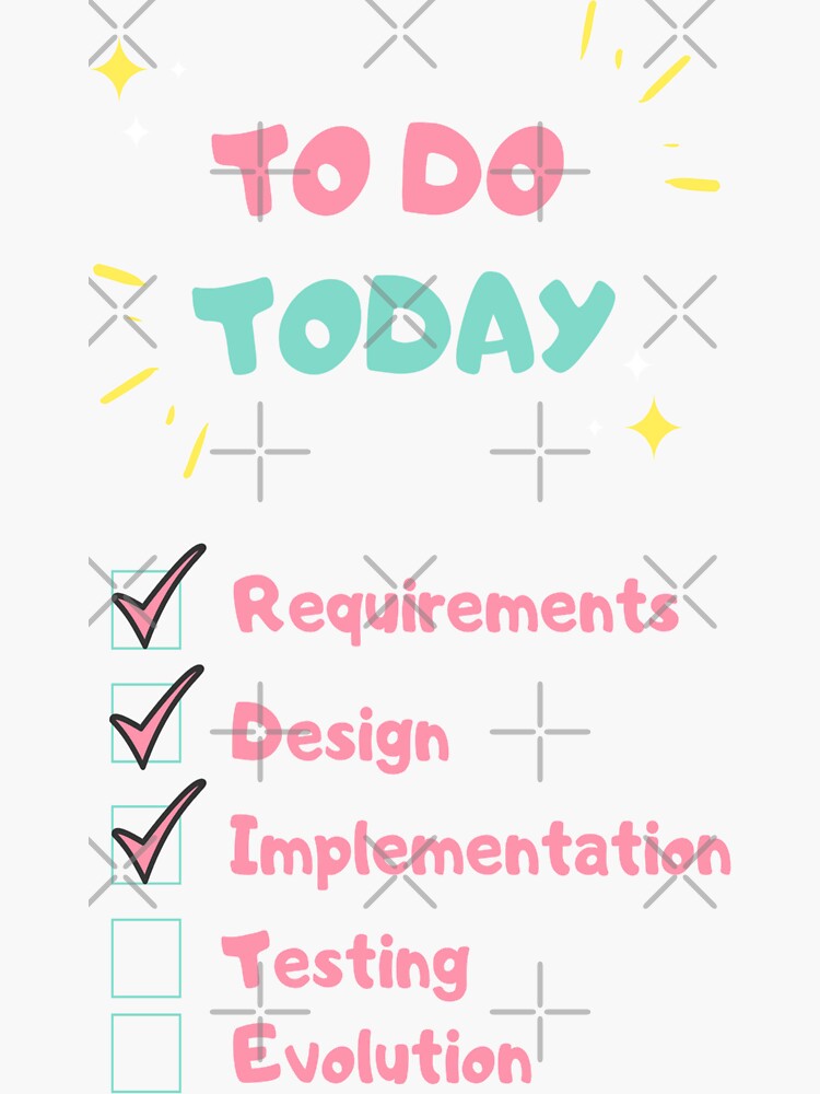 "SDLC Life Cycle" Sticker for Sale by Tshirtpedia | Redbubble