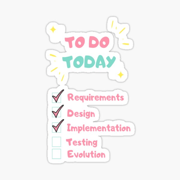 "SDLC Life Cycle" Sticker for Sale by Tshirtpedia | Redbubble